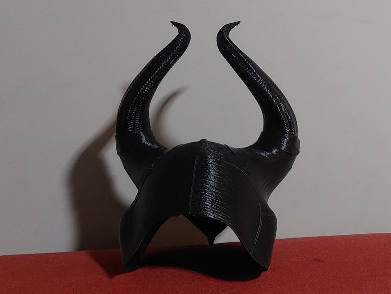 Maleficent Helmet / Crown / Skull Cap Wearable Cosplay / No Painting ...