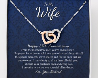 57th Gift for Wife - Etsy