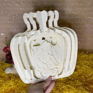 Fishing Pop up Svg Template, Fishing Vase Pop up Svg for Cricut ...