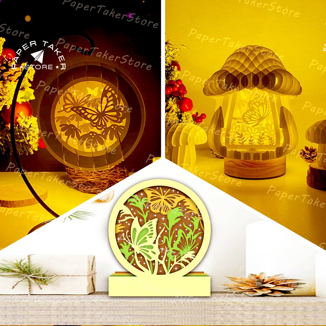 Pack 3 Butterfly 3 Pop up Svg Template, Butterfly Pop up Svg for Cricut ...