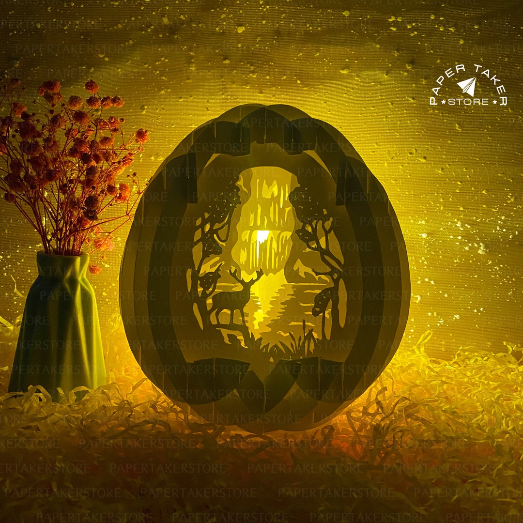 Waterfall Pop-up Template, Easter Pop-up SVG for Cricut Projects, 3D ...