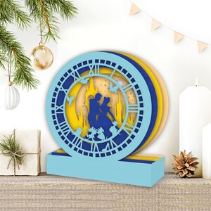 Fairy Tale Pop up Svg Template, Fairy Tale Circle Pop up Svg for Cricut ...