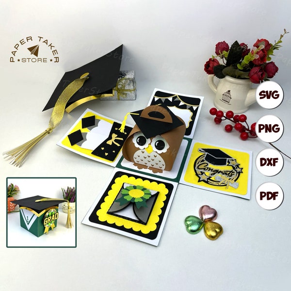 Graduation Card Box - Etsy