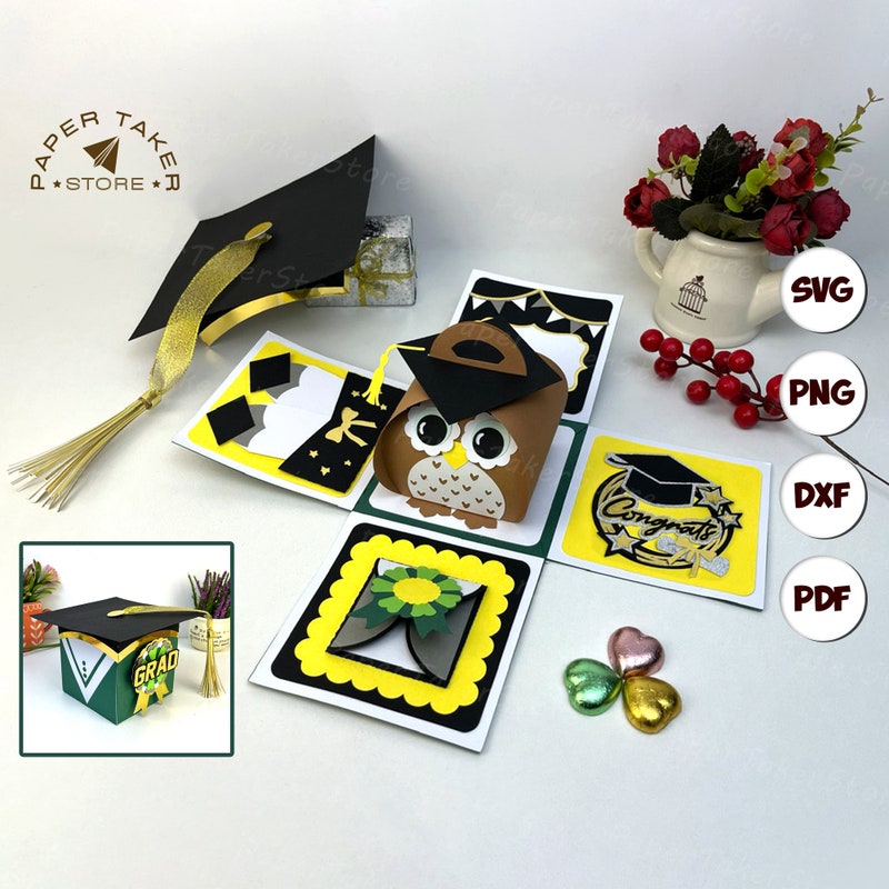 Graduation Card Box - Etsy