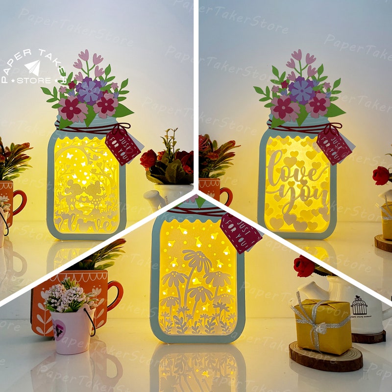 Mason Jar Box - Etsy