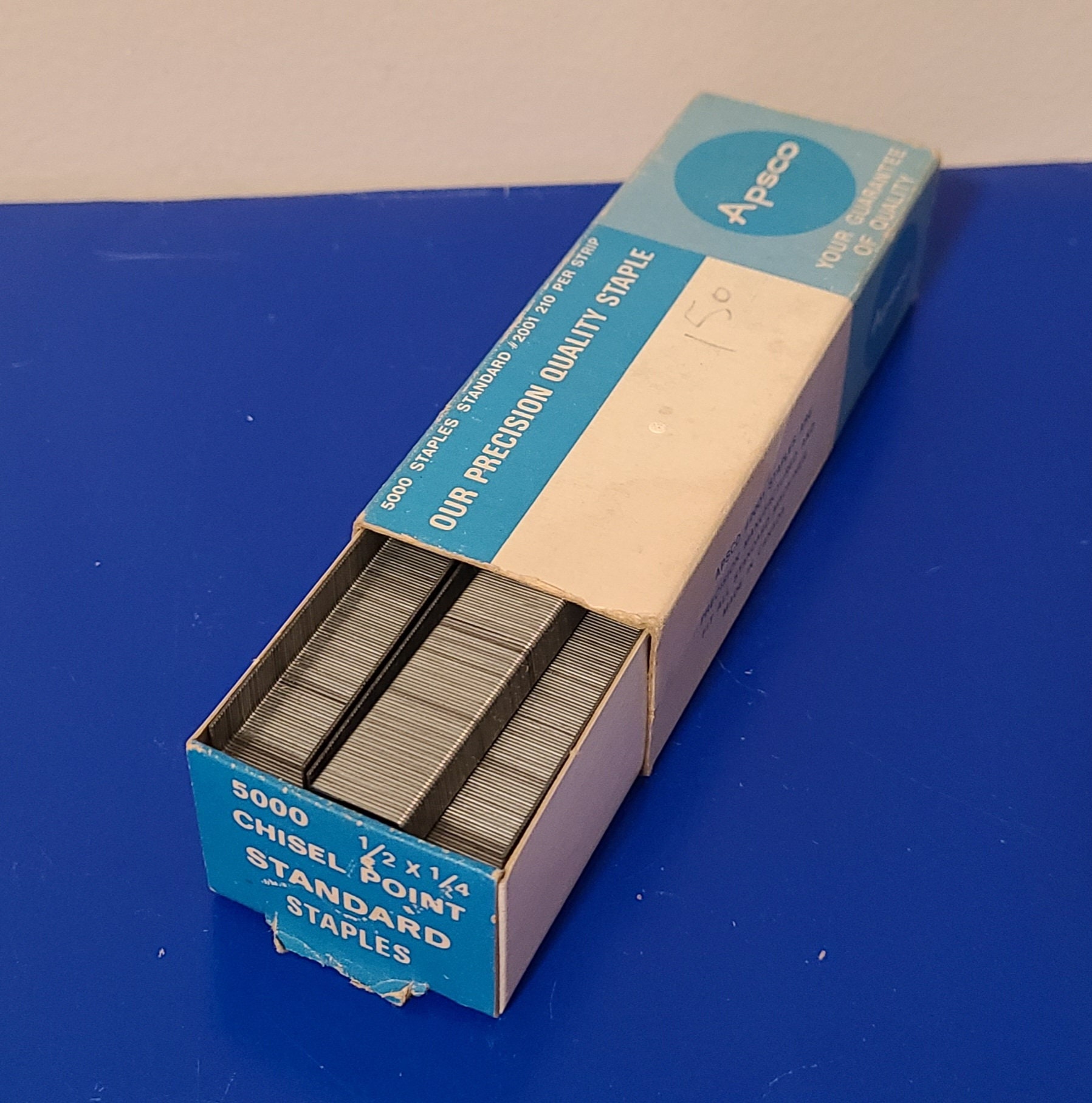 Collection of Vintage Staples, Tacks, and Fasteners in Original ...