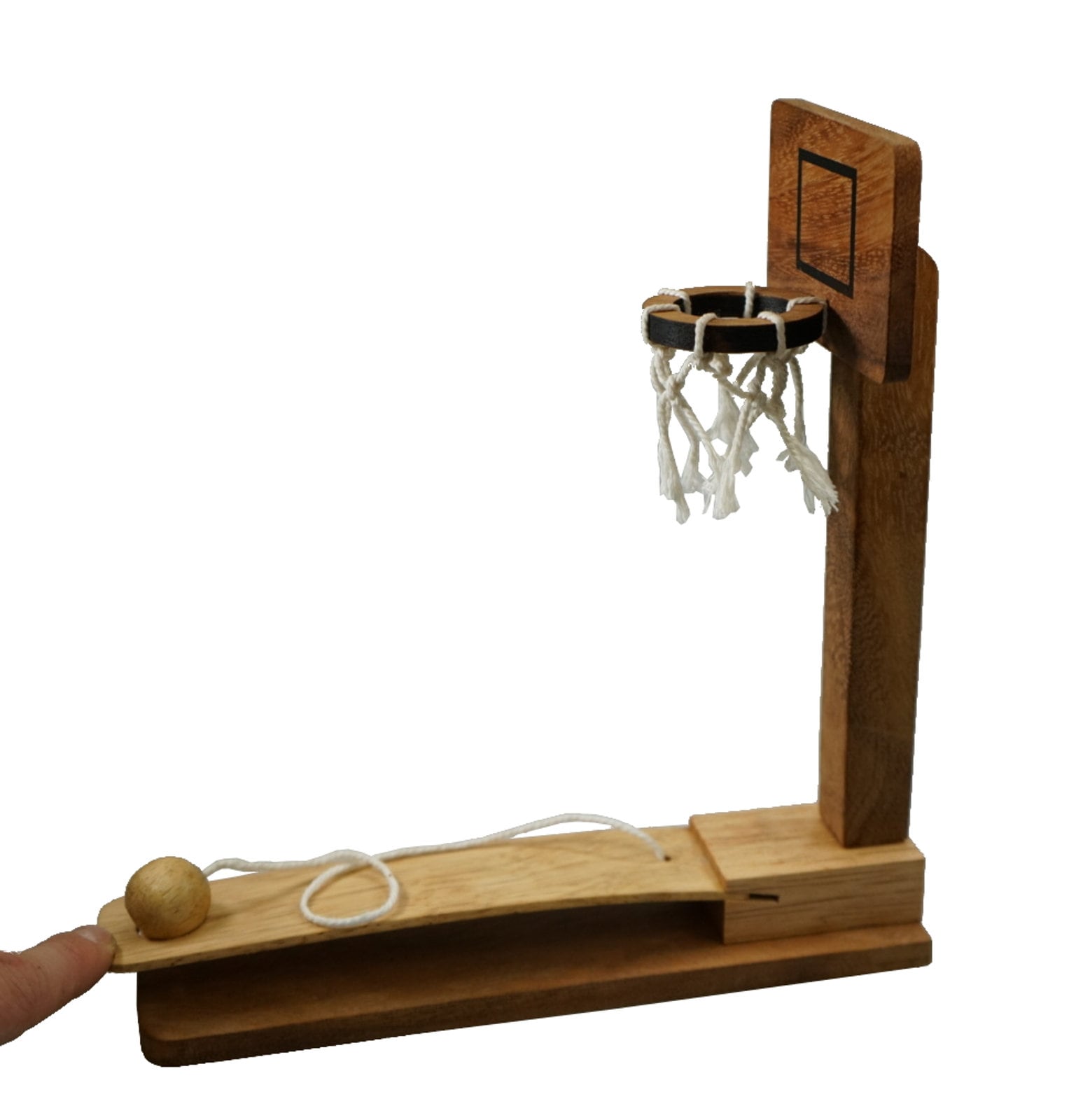 Basketball Wooden Skill Game - Etsy