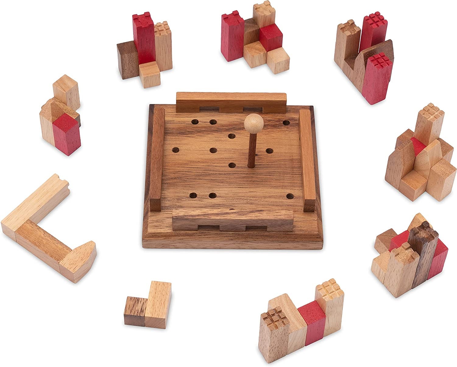 Castle - Burg - 3D Puzzle Aus Holz Mit Vielen Spielvarianten - Etsy