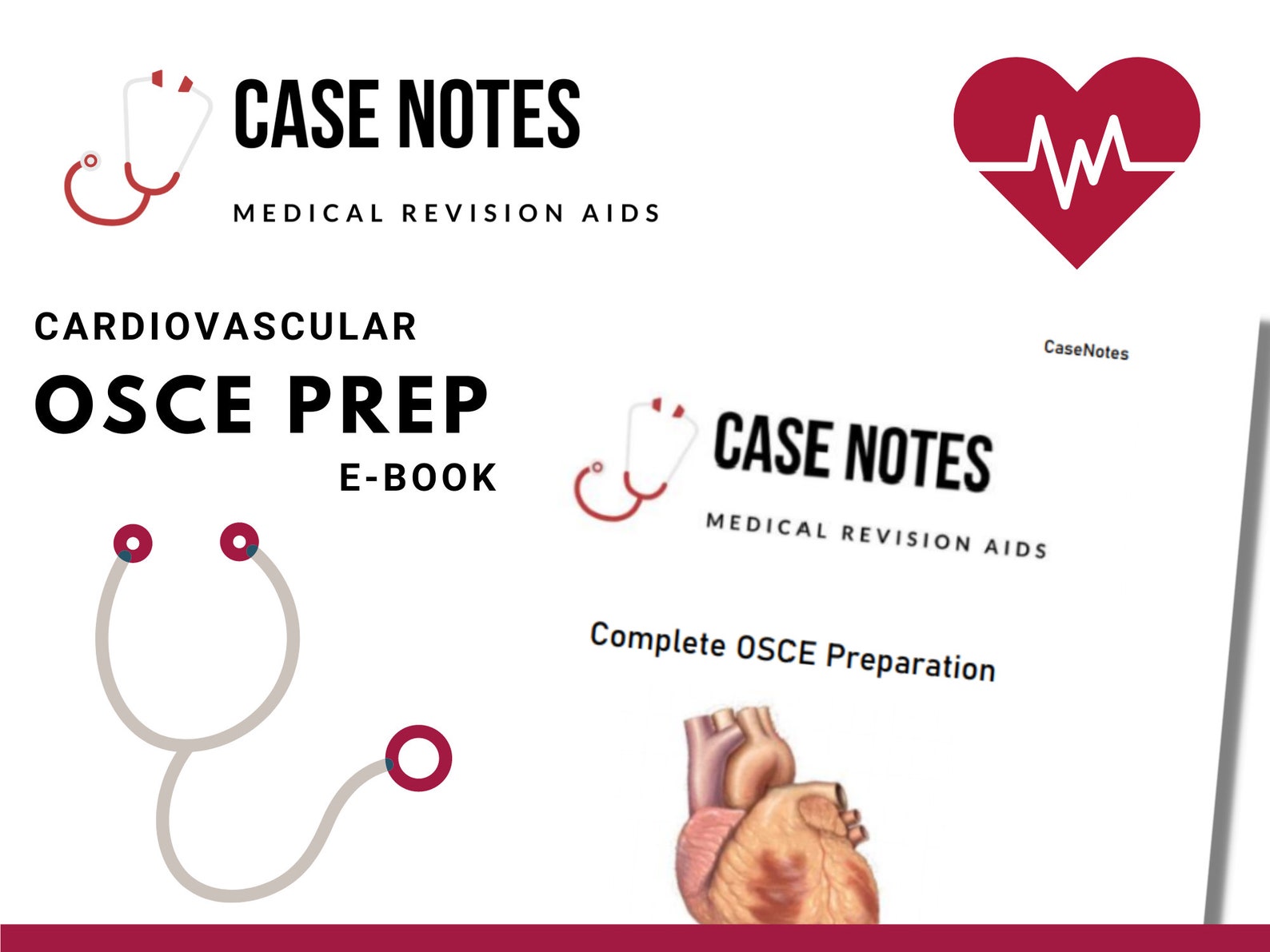 Cardiovascular Examination OSCE E-book Case Notes Medical Revision Aids ...