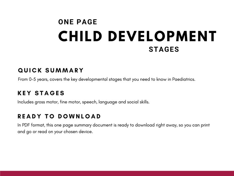 Paediatrics Revision Notes Case Notes Medical Revision Aid Summary Page ...