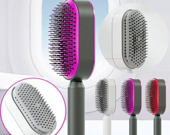 Self Cleaning Hair Brush - Etsy