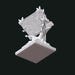 Magic Spellbook Stand 3D Model STL | Ancient Tome Display & Wizard ...