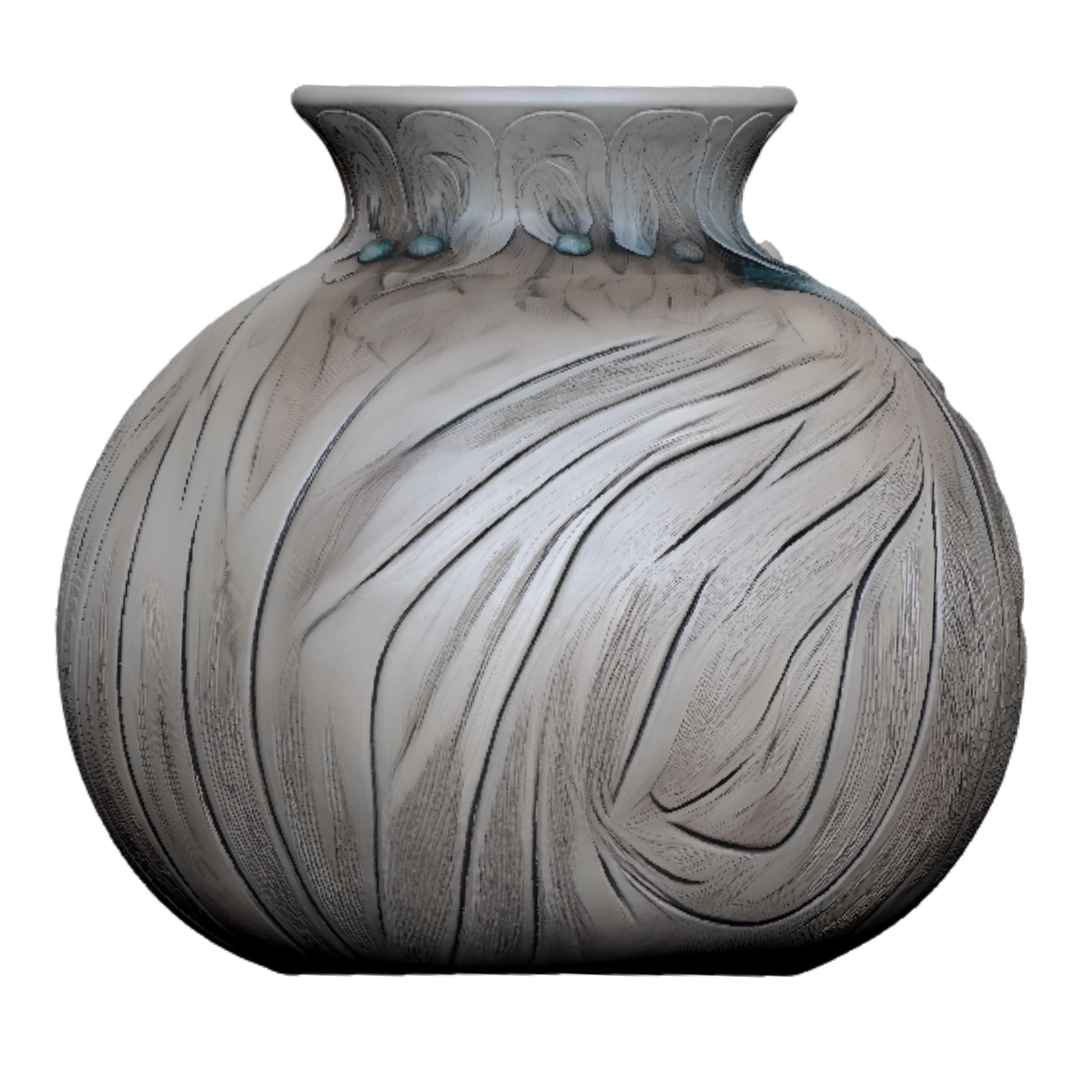 Carved Fox Vase 3D Model: Floral Home Decor (digital STL File) - Etsy