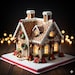 Gingerbread House 3D Model STL | Christmas Home Decor & Holiday Village ...