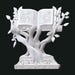 Magic Spellbook Stand 3D Model STL | Ancient Tome Display & Wizard ...