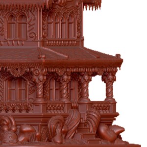 Ultimate Gingerbread House 3D Model STL | Christmas Candy Mansion ...