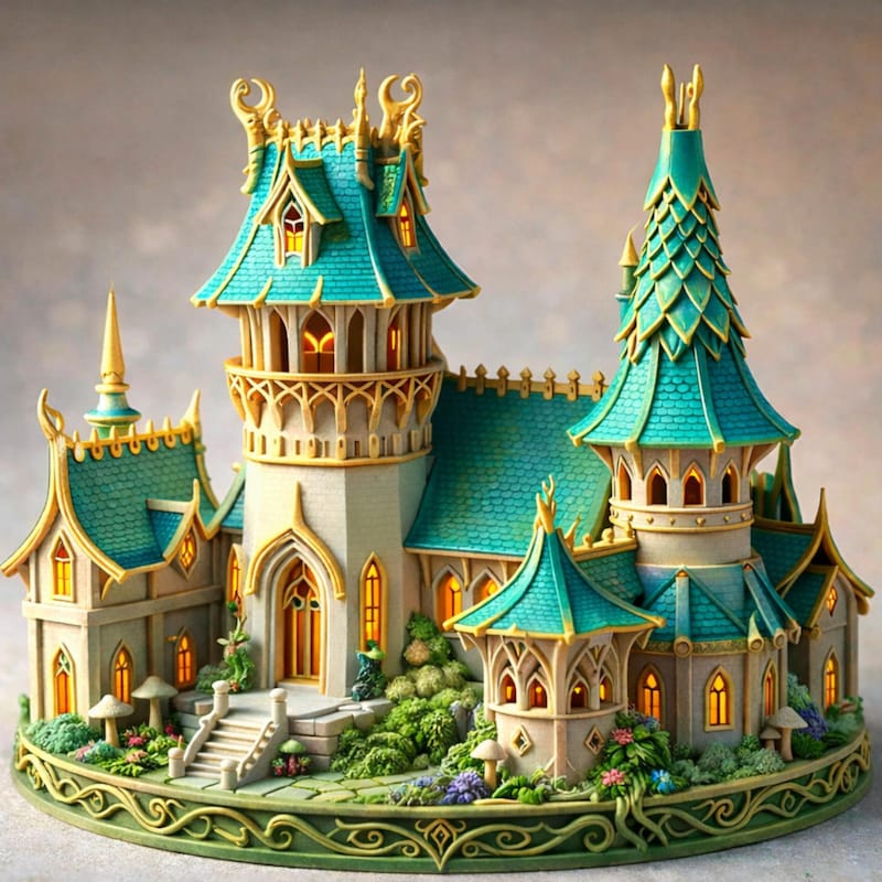 Elf Castle - Etsy