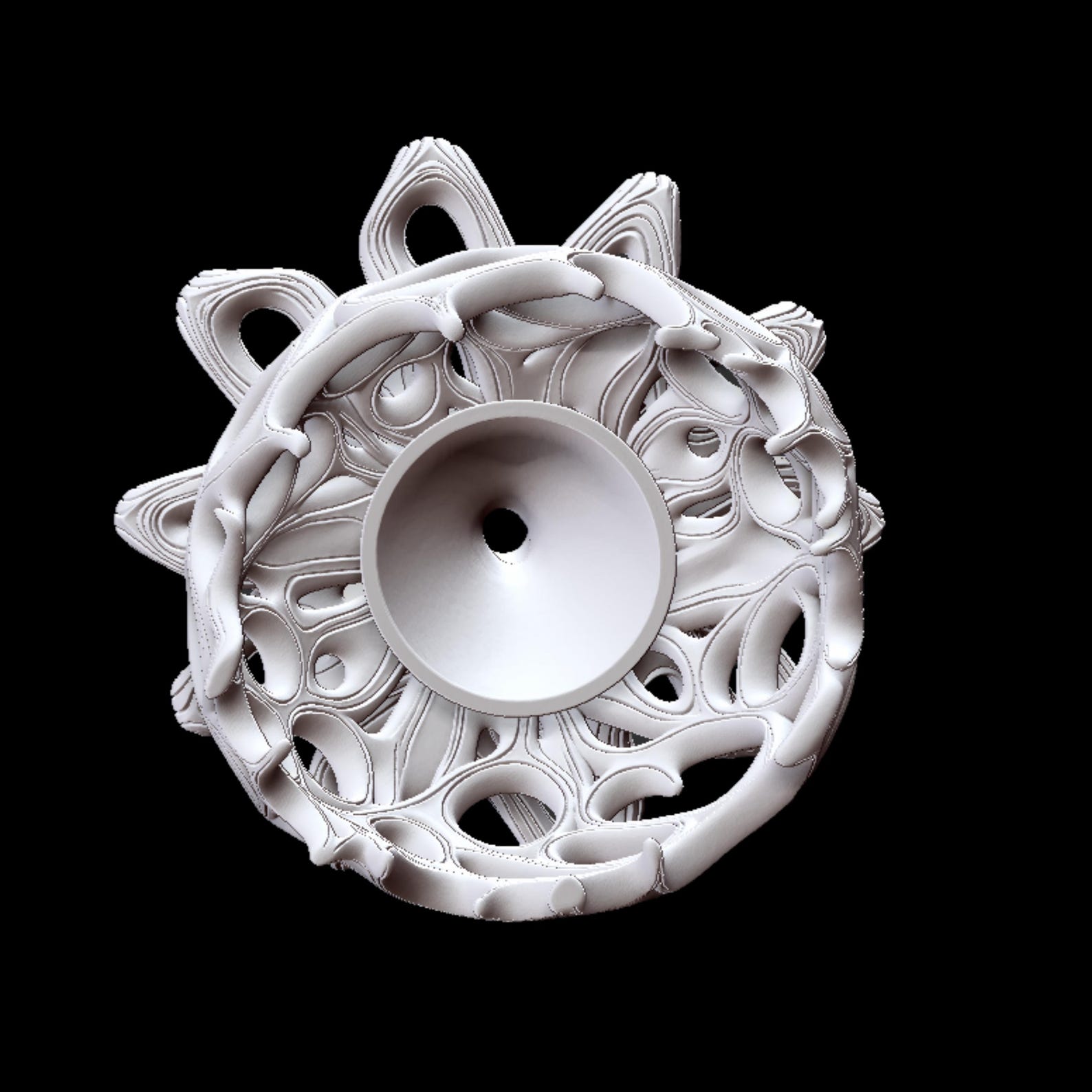Tree Root Planter Stand STL – 3D Print Organic Vase Holder Decor ...