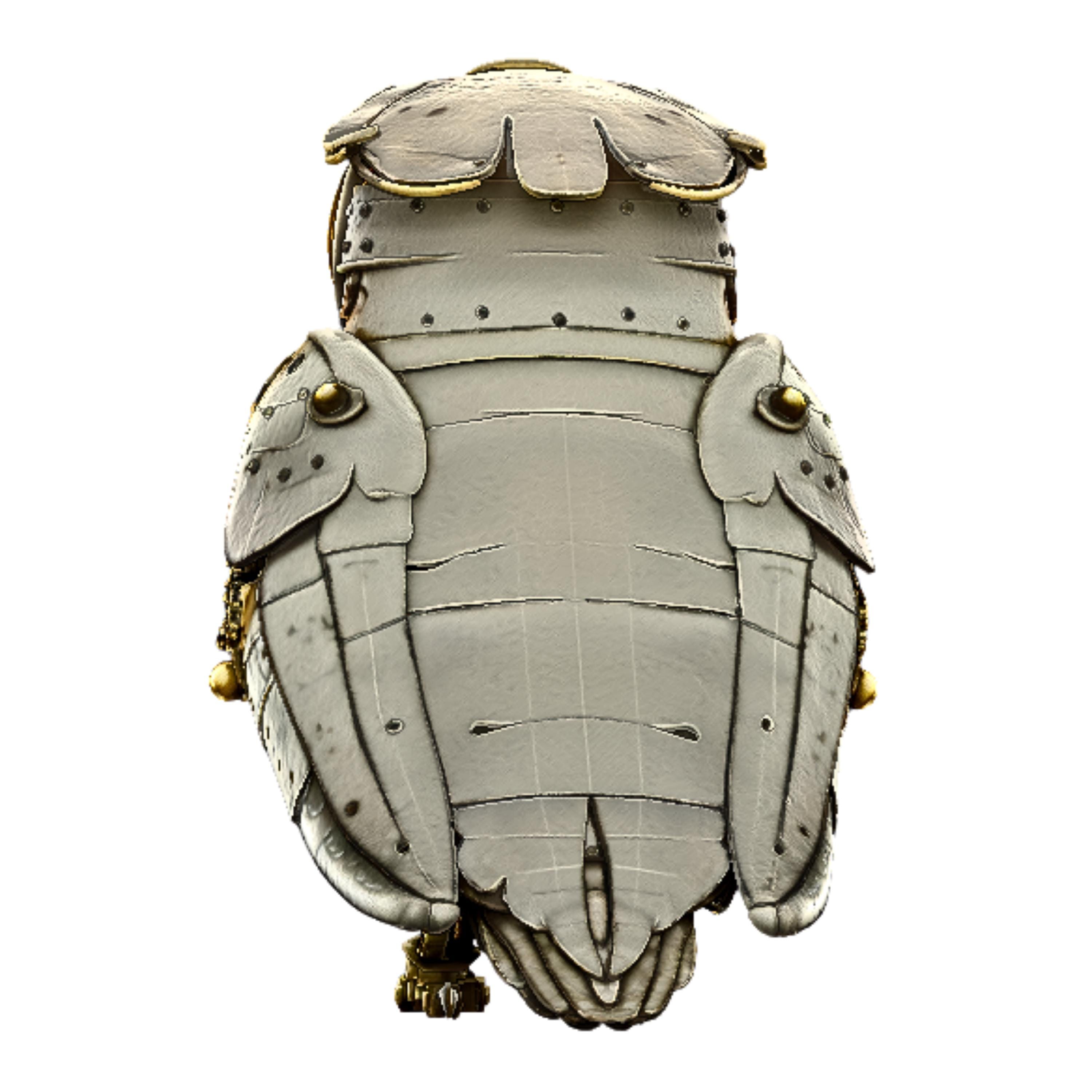 Steampunk Mechanical Owl STL | Brass Gearwork Creature 3D Model | High ...