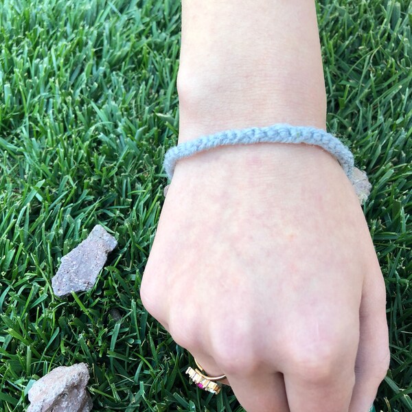 Yarn Bracelet - Etsy