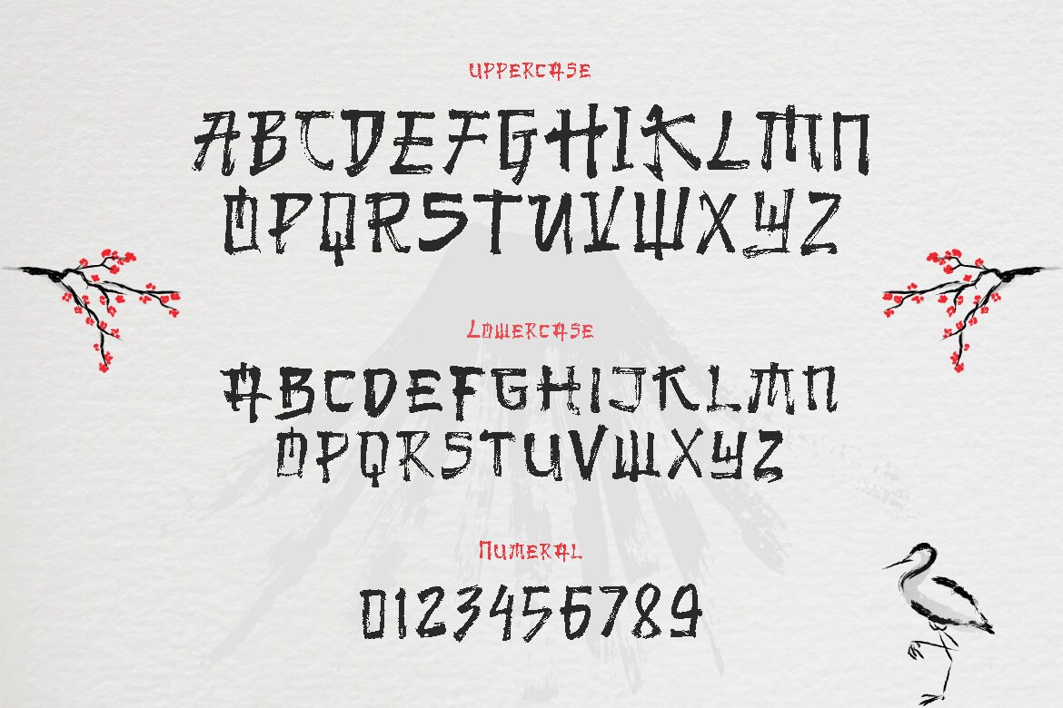 Hakio – Japanese Brush Font - Etsy