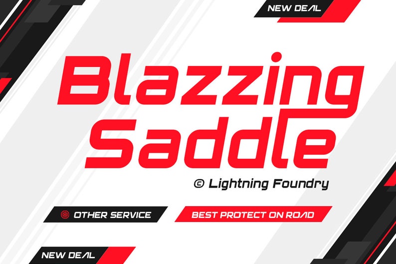 Drag Racing - Sport Display Typeface - Etsy