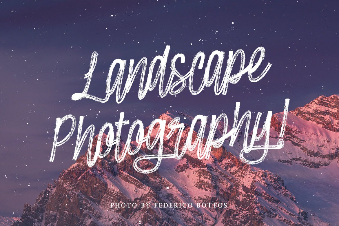 Hellow - Brush Script Typeface - Etsy