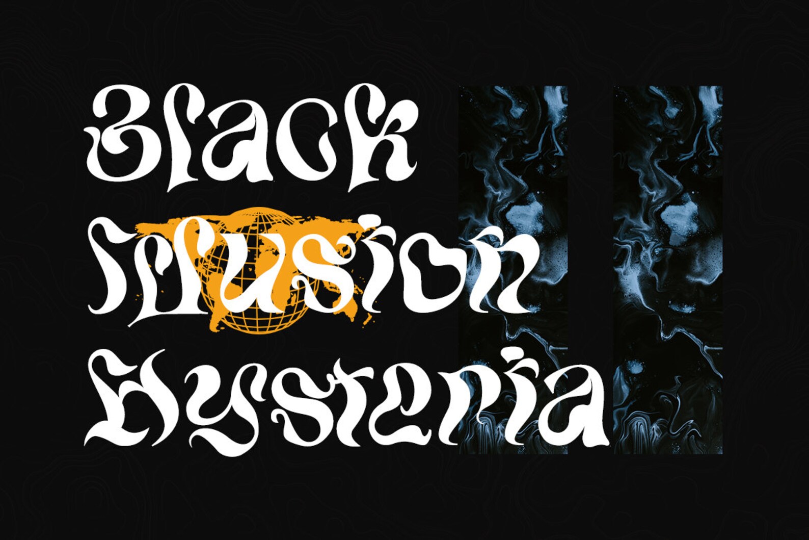 Meander A Fluid Display Font - Etsy