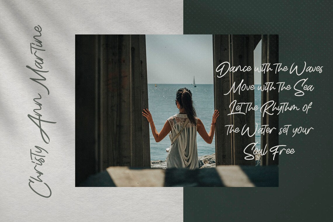 Life Rolling Handwritten Script Font - Etsy