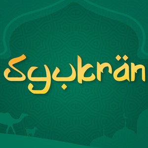 Shayan – Arabic Font - Etsy