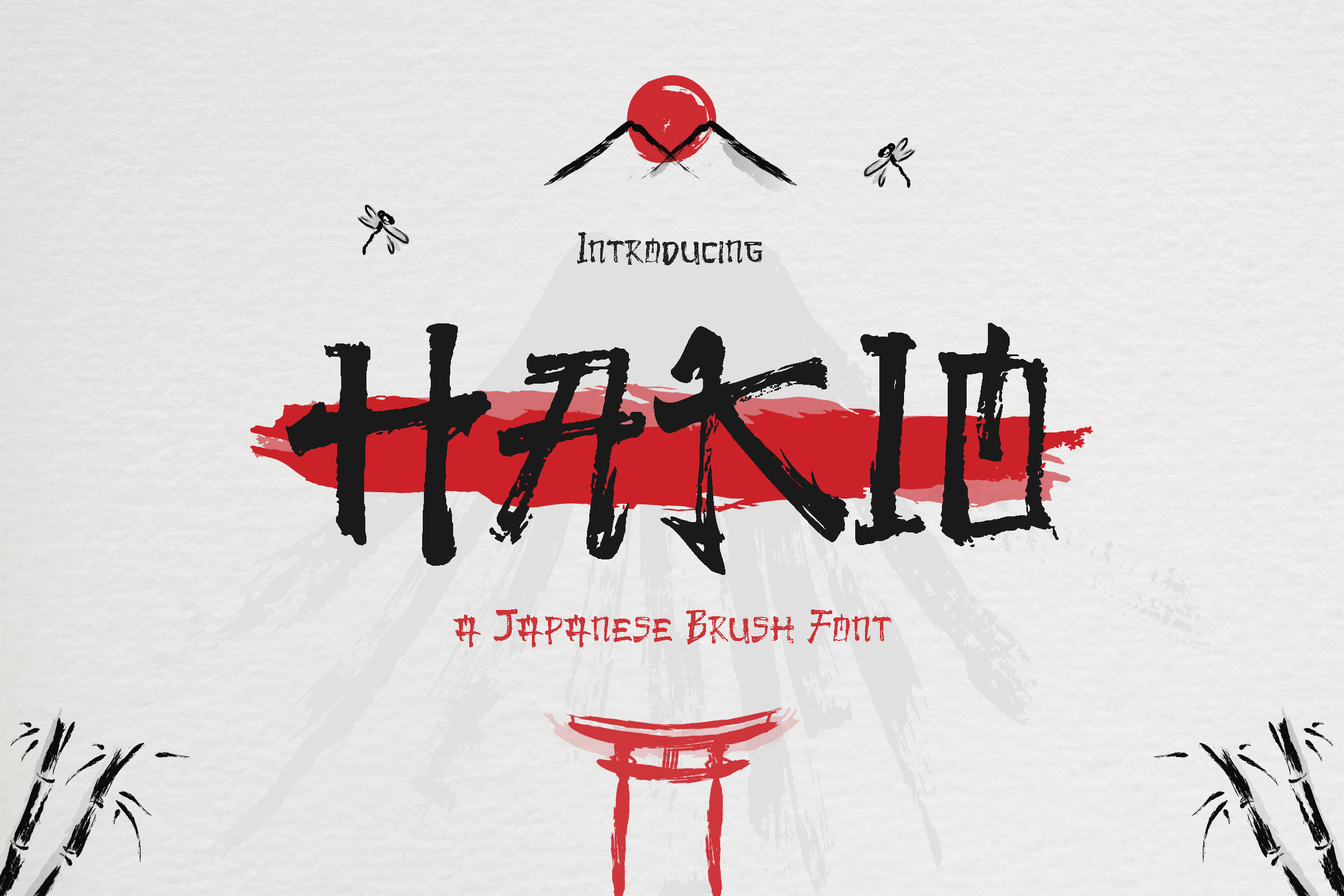 Hakio – Japanese Brush Font - Etsy