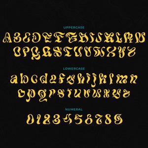 Meander A Fluid Display Font - Etsy