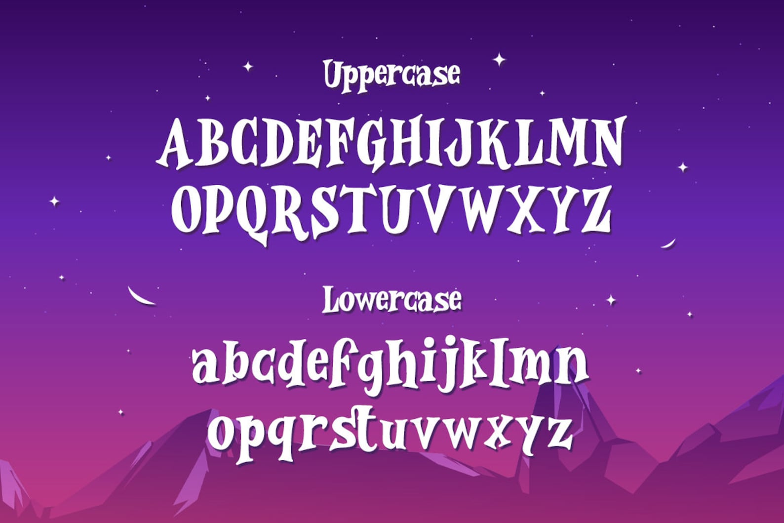 Wonder Magic – a Magic Fantasy Font - Etsy