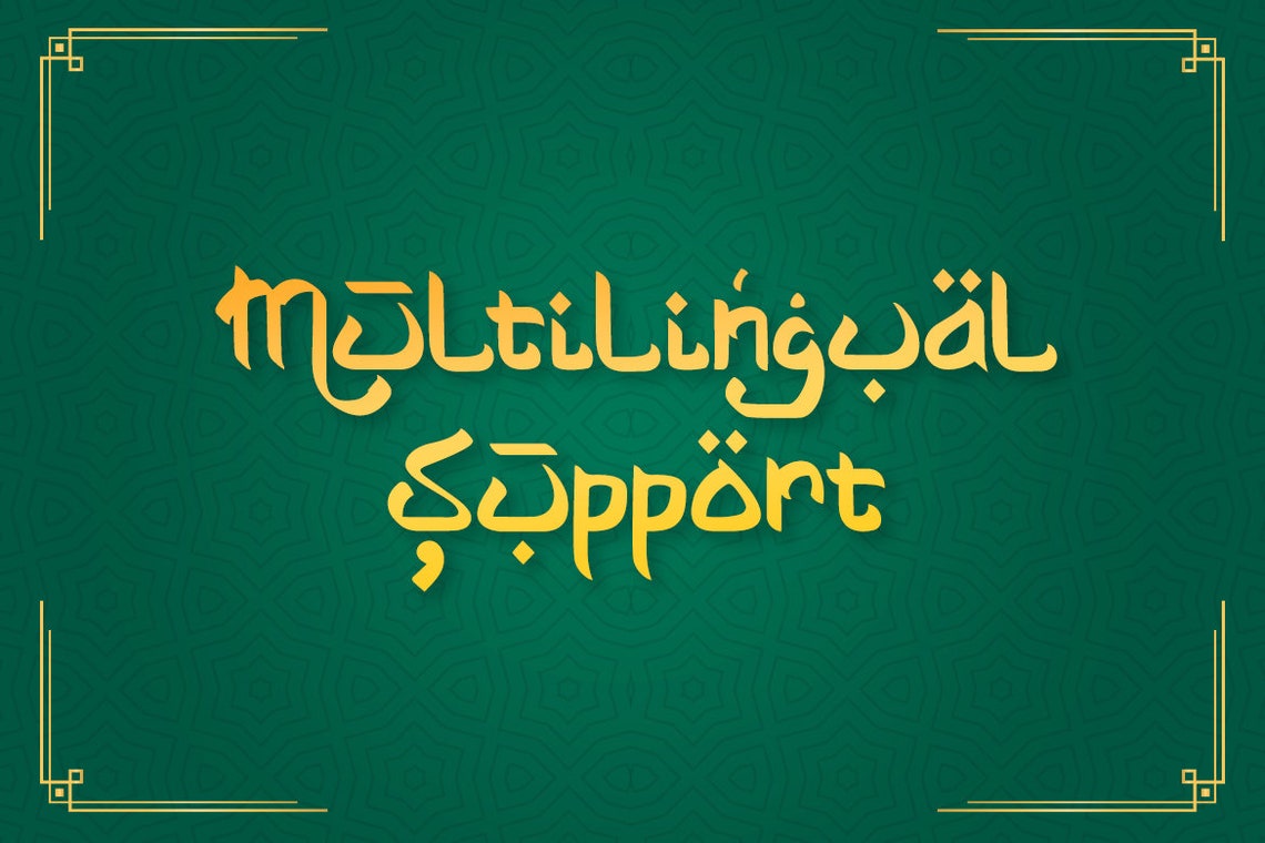 Shayan Arabic Font | Etsy