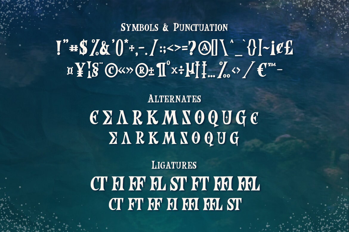 Panikos – Magic Fantasy Font - Etsy