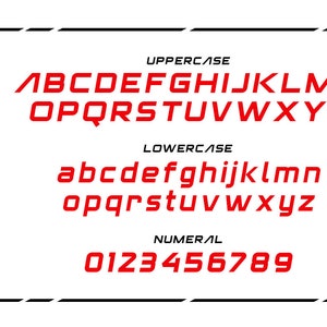 Drag Racing - Sport Display Typeface - Etsy