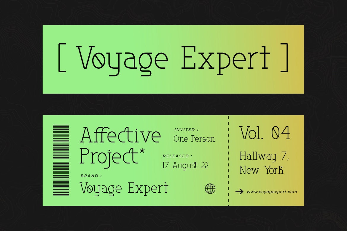 Monogamy - Modern & Monospace Font - Etsy