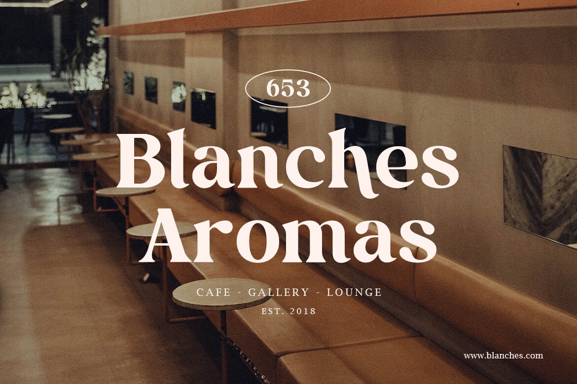 Elmond - Bold and Stylish Serif Font - Etsy