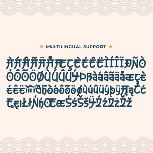 Hakubo – Japan Inspired Font - Etsy