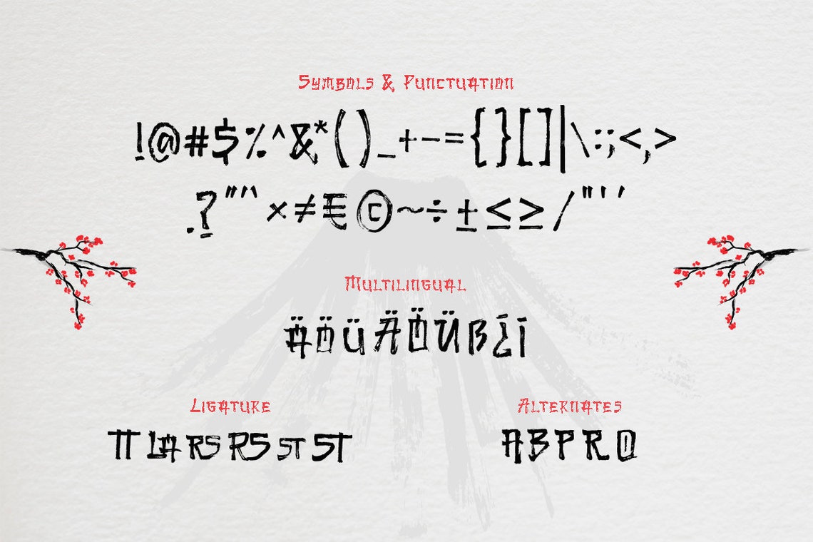 Hakio – Japanese Brush Font - Etsy