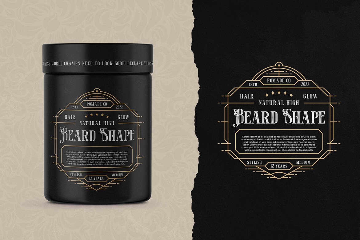 Mervyn Lewis - Vintage Serif Typeface - Etsy