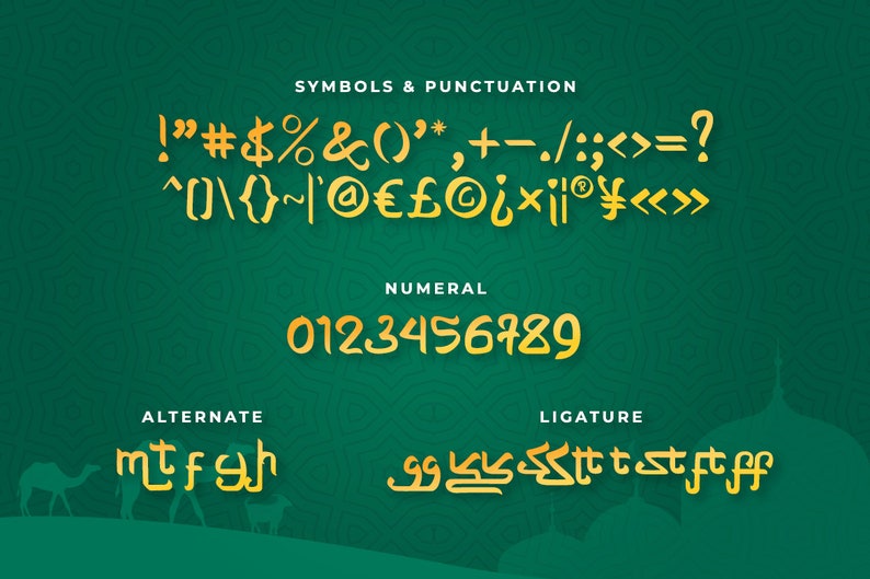 Shayan – Arabic Font - Etsy