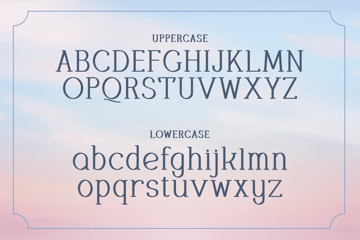 Carisyn Serif Font Family - Etsy