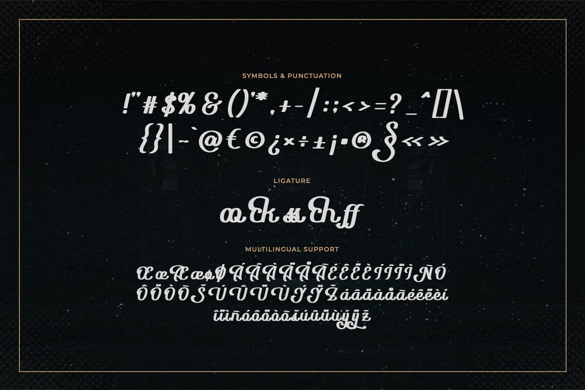 Blacklight - A Vintage Script Font - Etsy