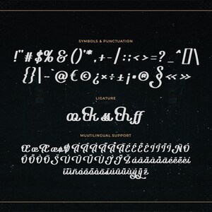 Blacklight - A Vintage Script Font - Etsy