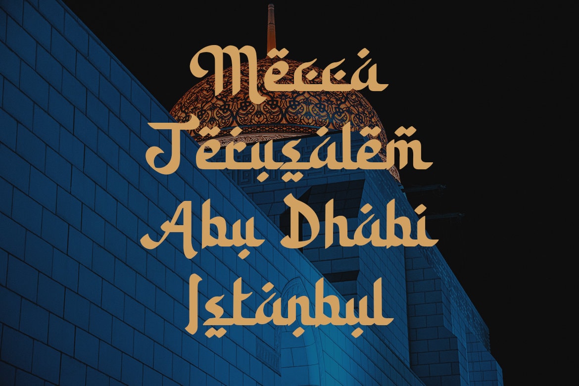 Kahlil – Arabic Font - Etsy