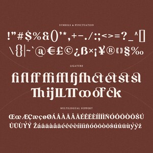 Elmond - Bold and Stylish Serif Font - Etsy