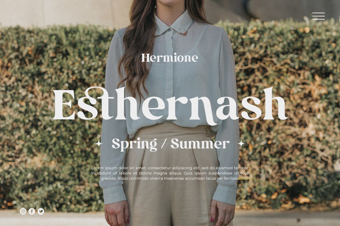 Elmond - Bold and Stylish Serif Font - Etsy