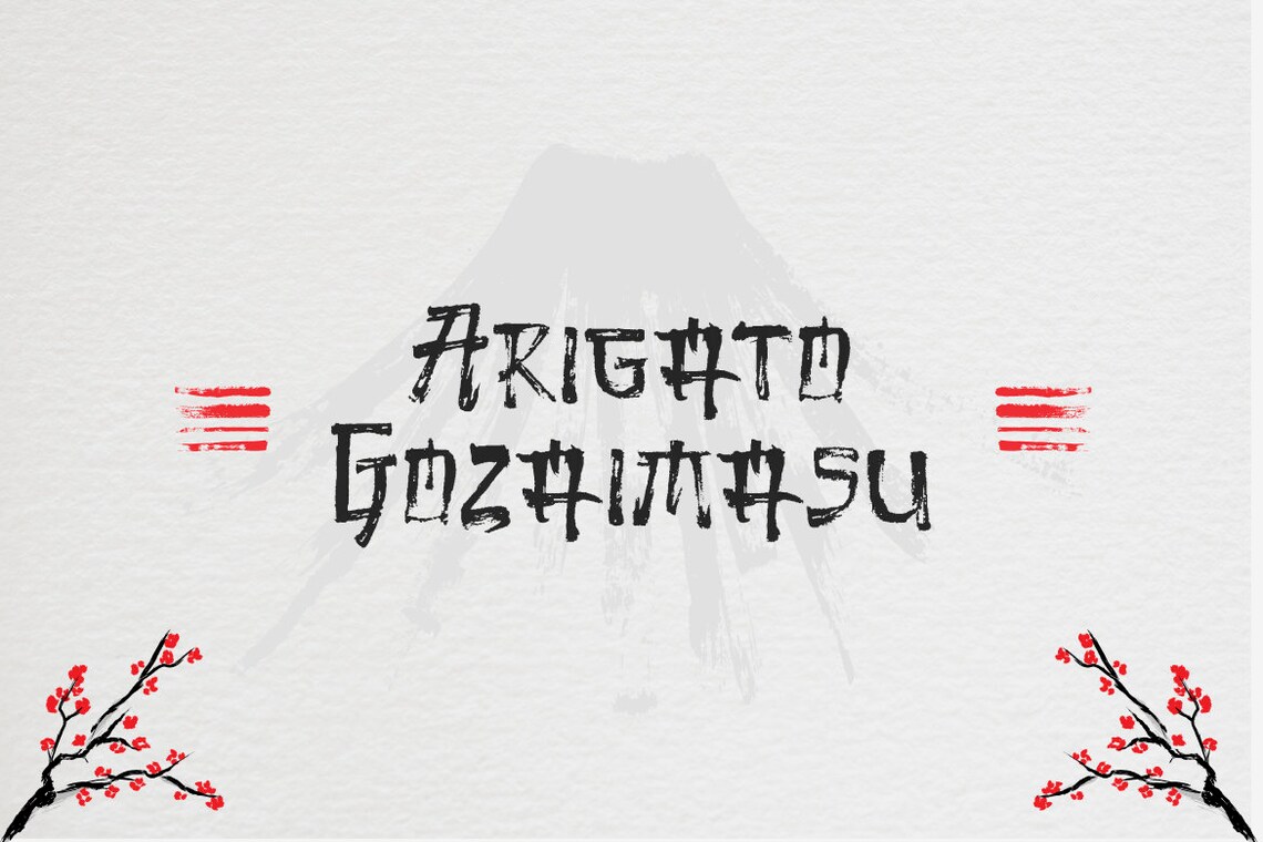 Hakio – Japanese Brush Font - Etsy
