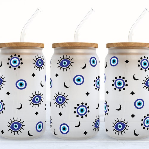 PASTEL FEATHERS 16oz Glass Can Png Design for Sublimation - Etsy